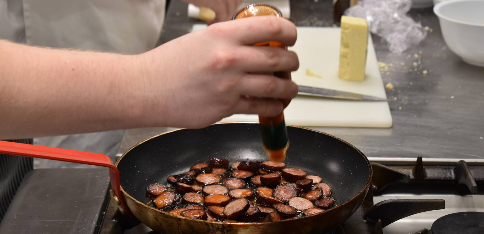 Tabasco Chef gives masterclass to students - Ashford College