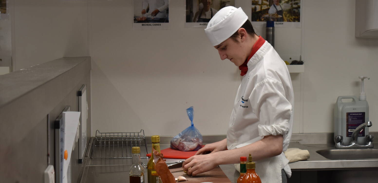 Tabasco Chef gives masterclass to students - Ashford College