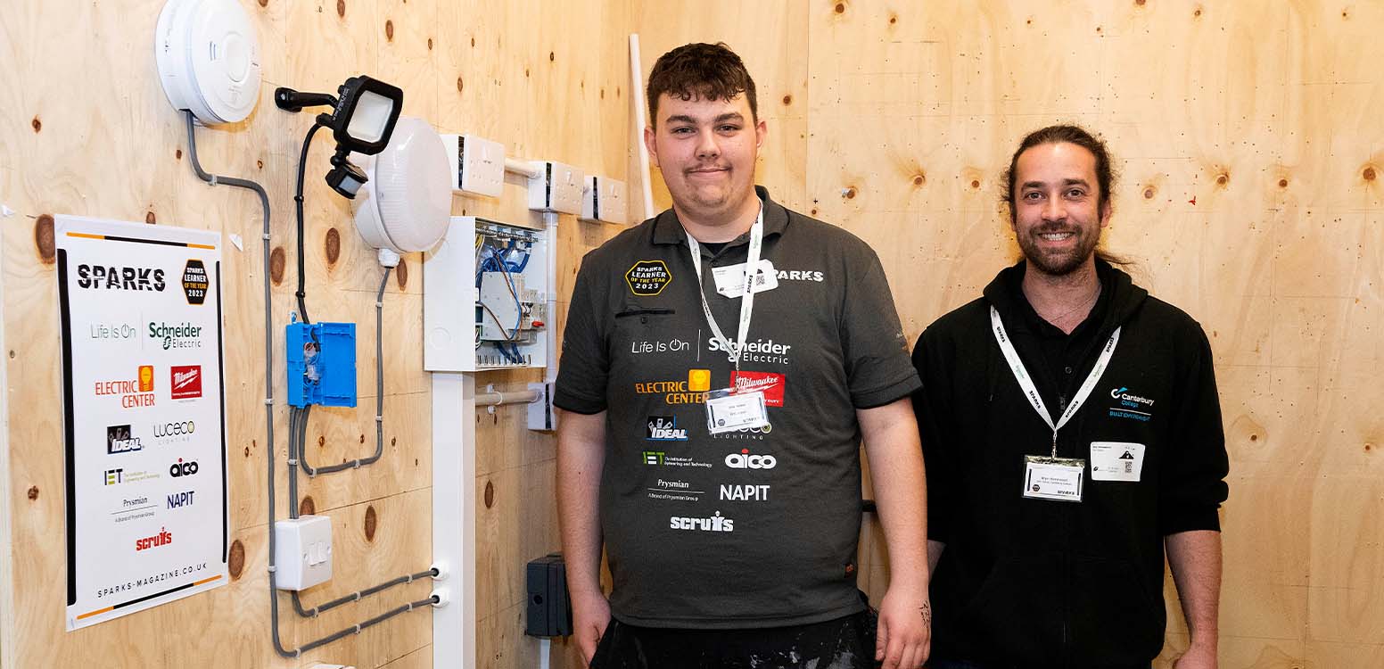 Student wows judges at National Electrical competition - Canterbury College