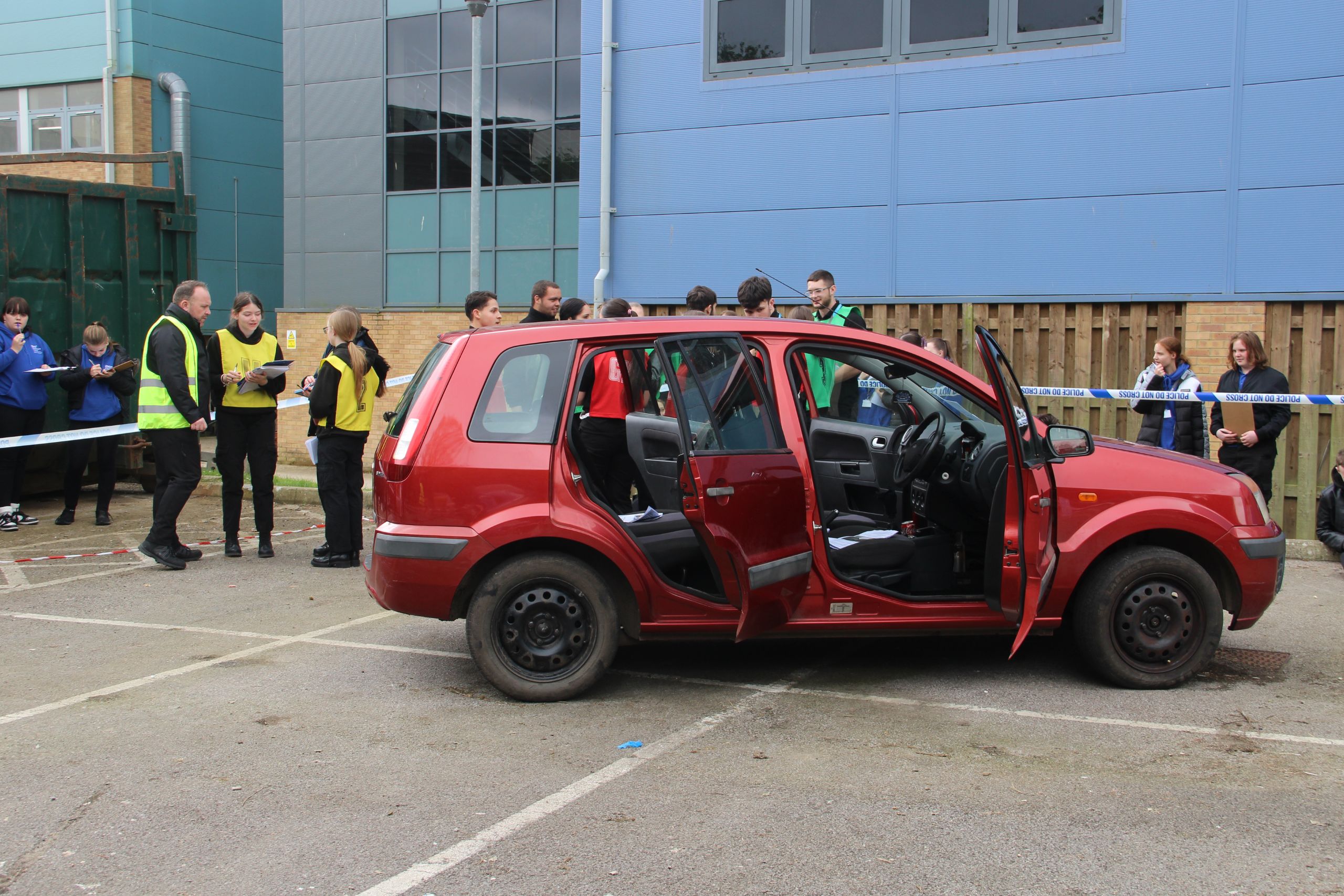 Public Services Learners get hands on experience through crime scene re ...