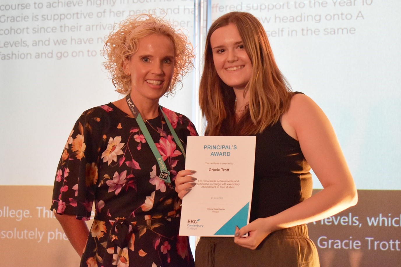 EKC Canterbury College hosts Student and Employer Awards 2024 ...