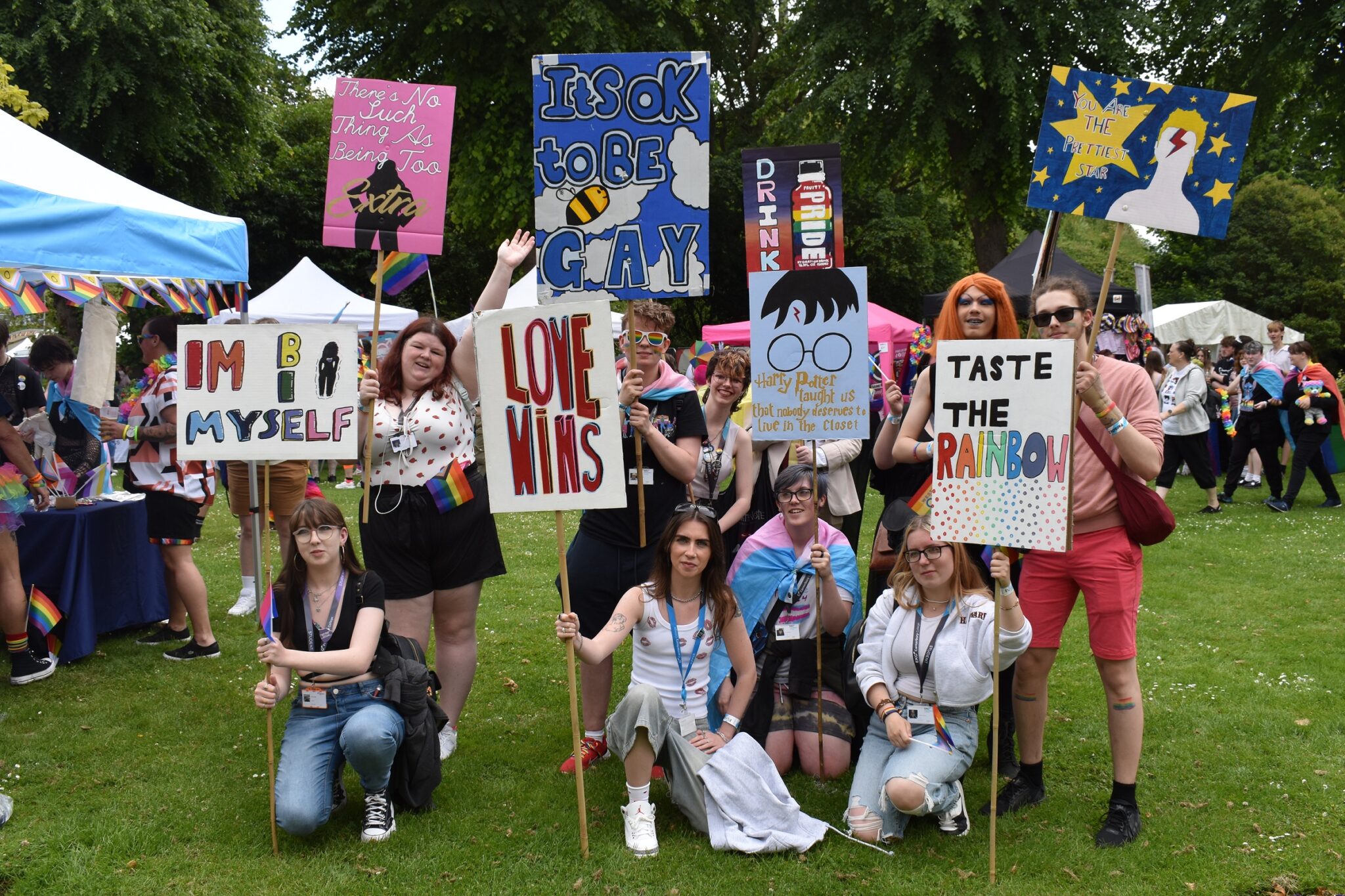 Marching for Pride - 2024 - Canterbury College