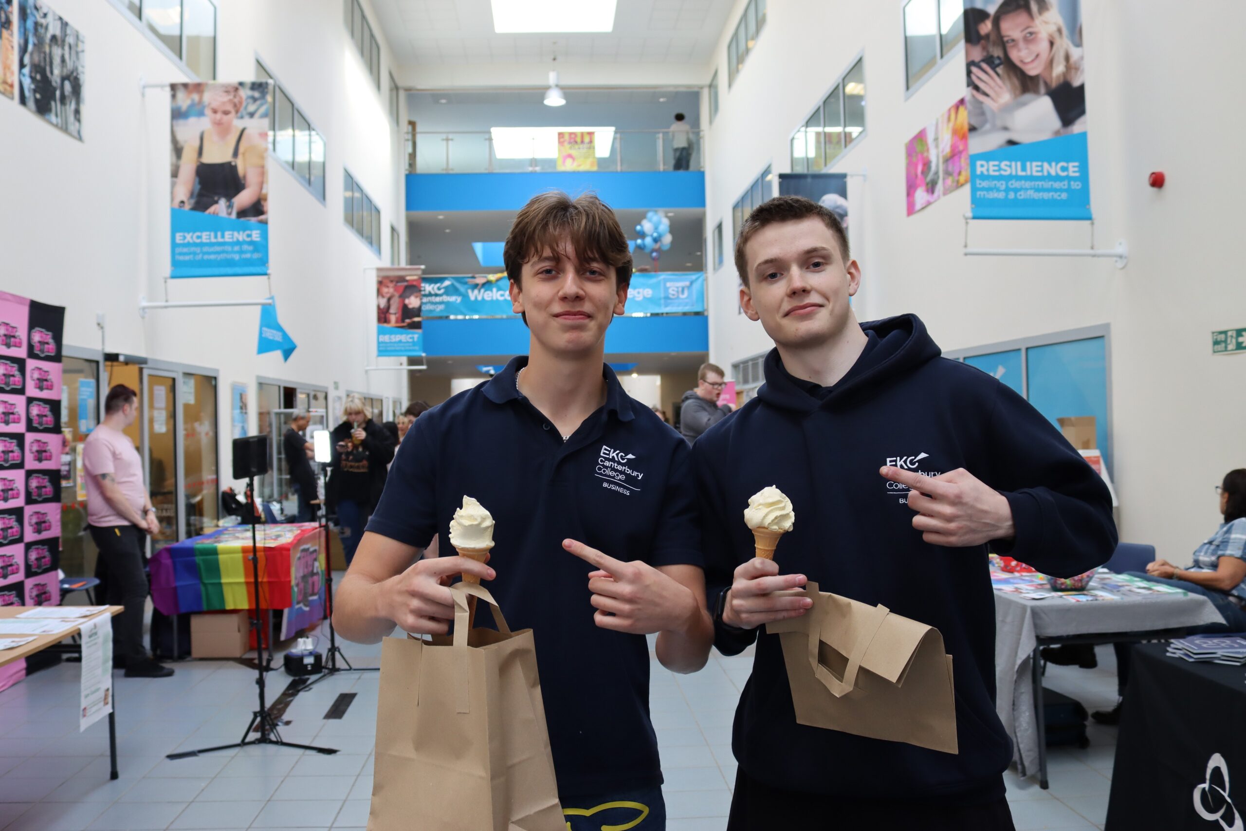 Academic Year kicked off with Freshers' Fayre 2024 - Canterbury College