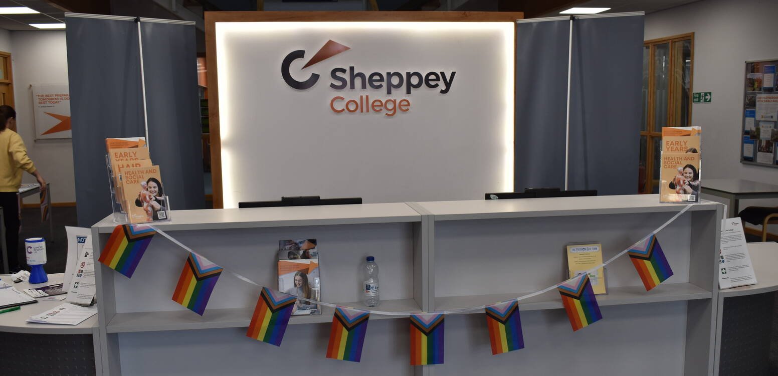 EKC Sheppey College holds Pride Fair - Sheppey College