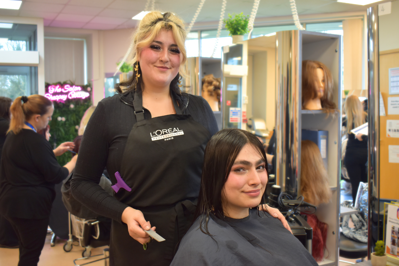 KFE Hairdressing Heats challenge East Kent students - Sheppey College