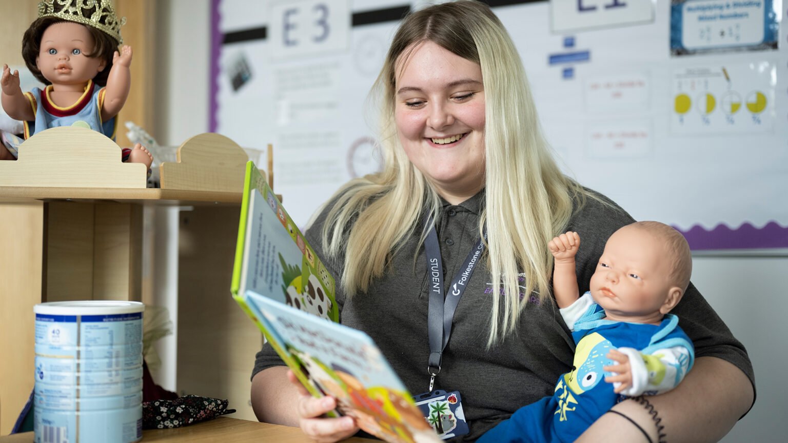 Staff Spotlight - Leanne, Early Years Lecturer - Folkestone College