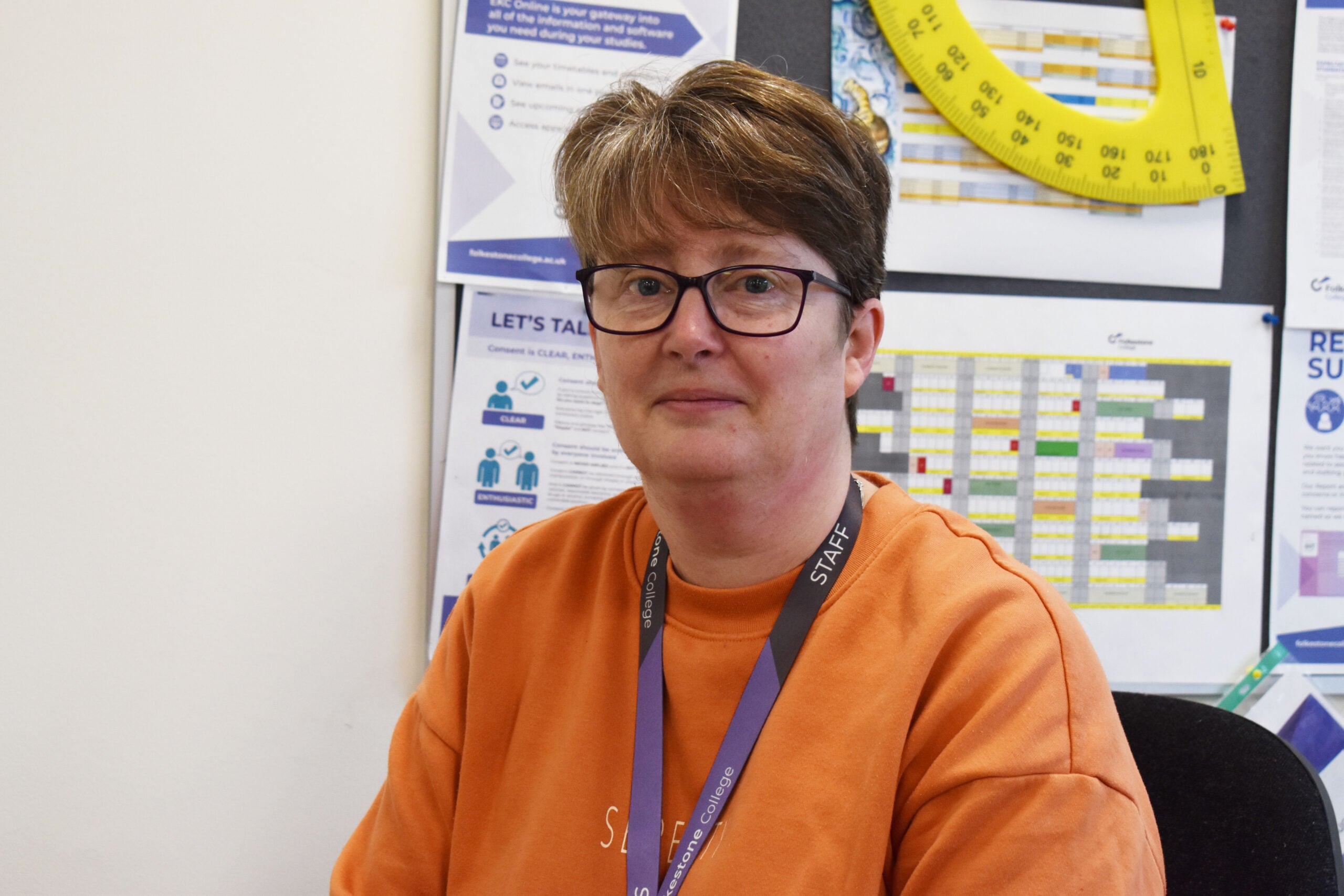 Staff Spotlight - Meet Amanda, Programme Director - Folkestone College