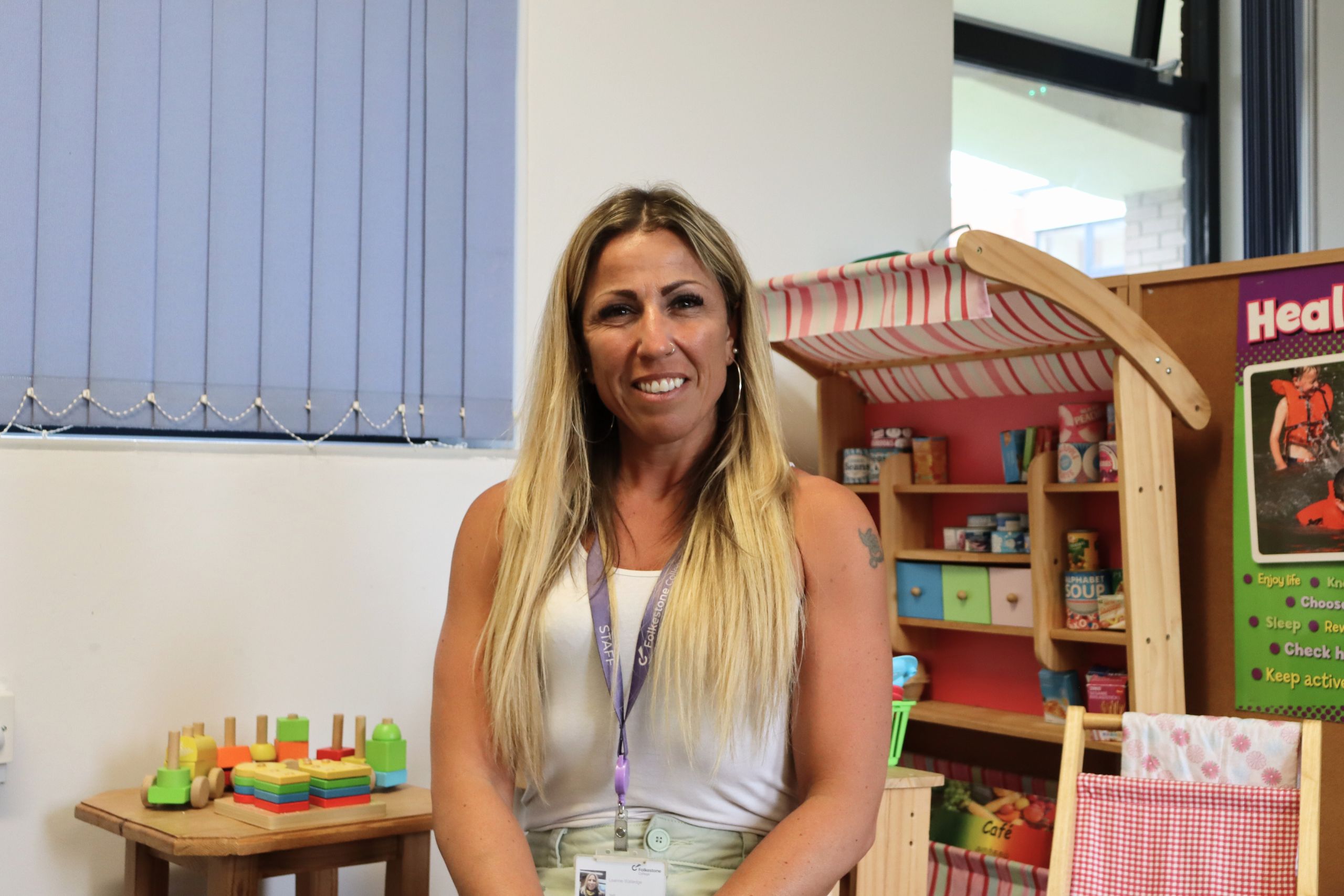 Staff Spotlight - Leanne, Early Years Lecturer - Folkestone College