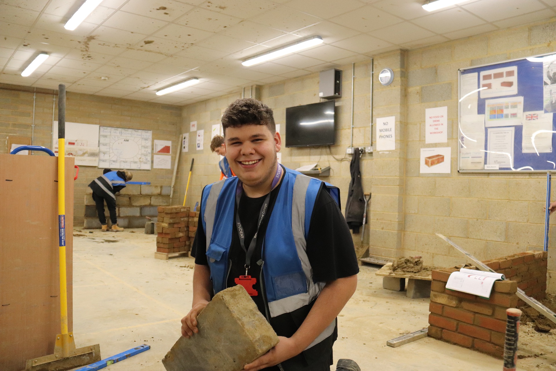 Level 2 Diploma in Bricklaying - Folkestone College